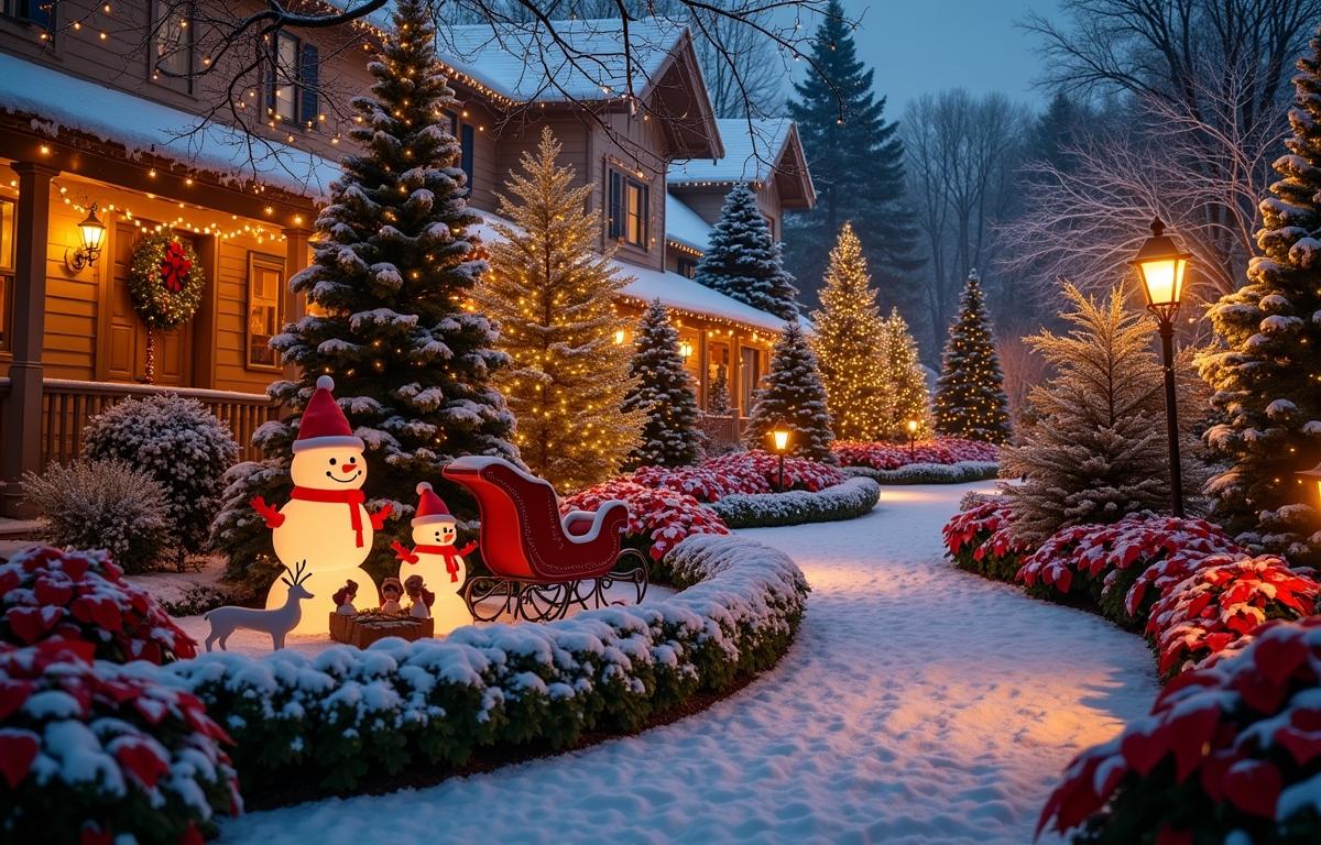 Christmas Garden Decorating Ideas to Brighten Up Your Yard - Annie's ...